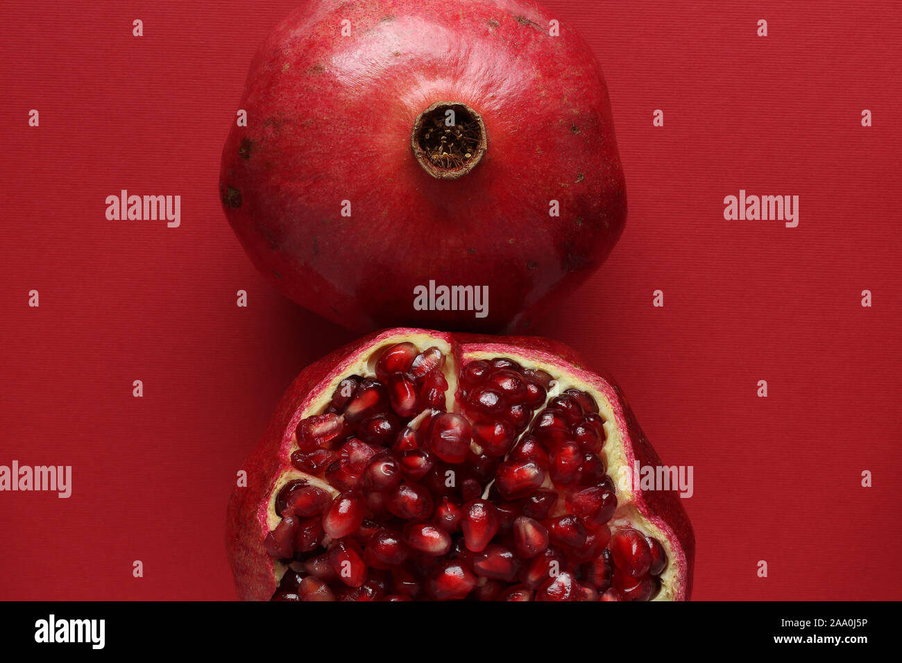 Pomegranate Cross Section High Resolution Stock Photography and Images ...