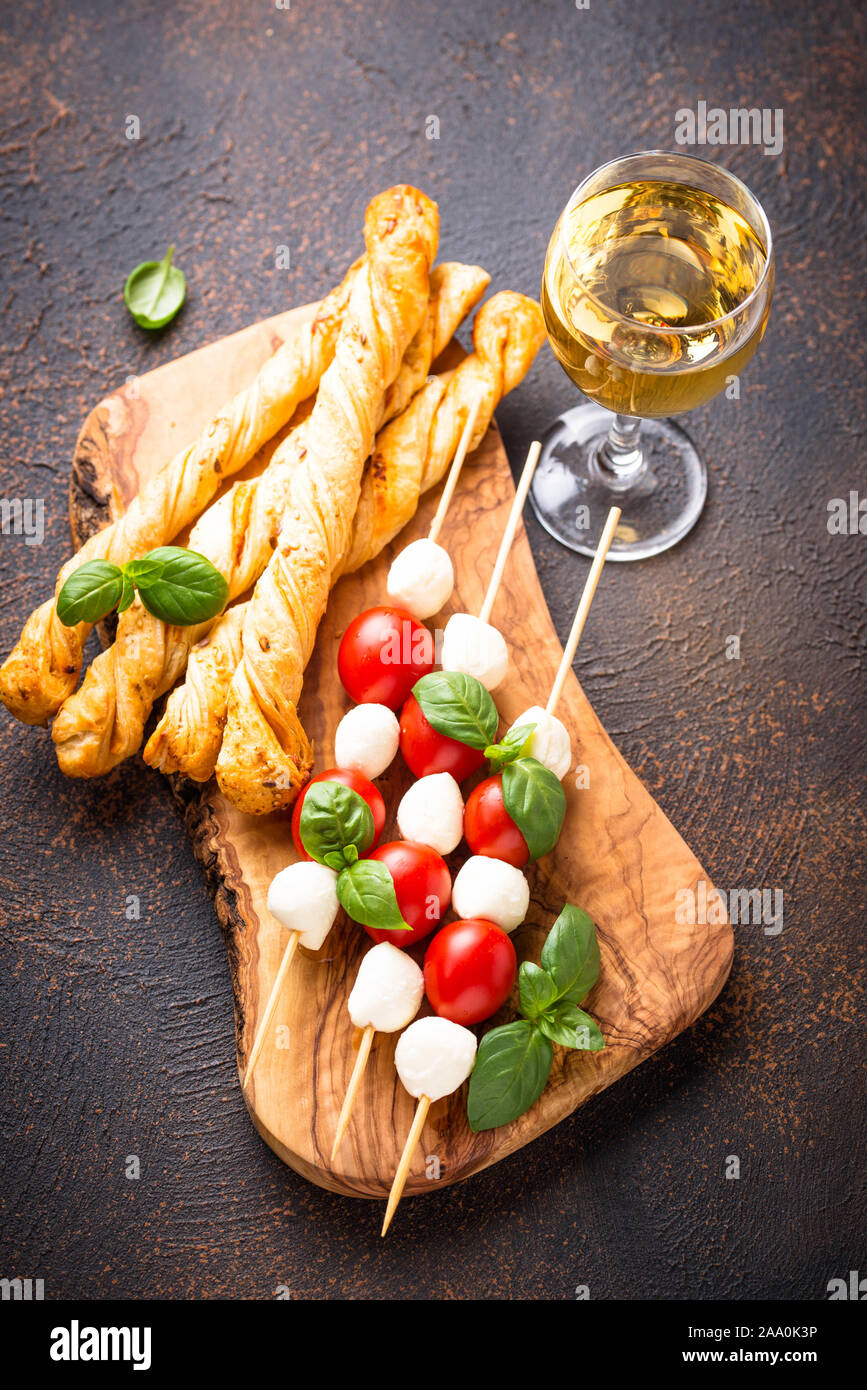 Caprese appetizer hi-res stock photography and images - Alamy