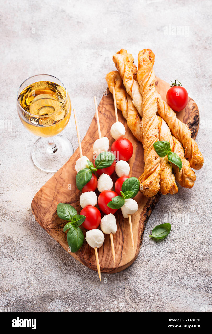 Caprese appetizer hi-res stock photography and images - Alamy