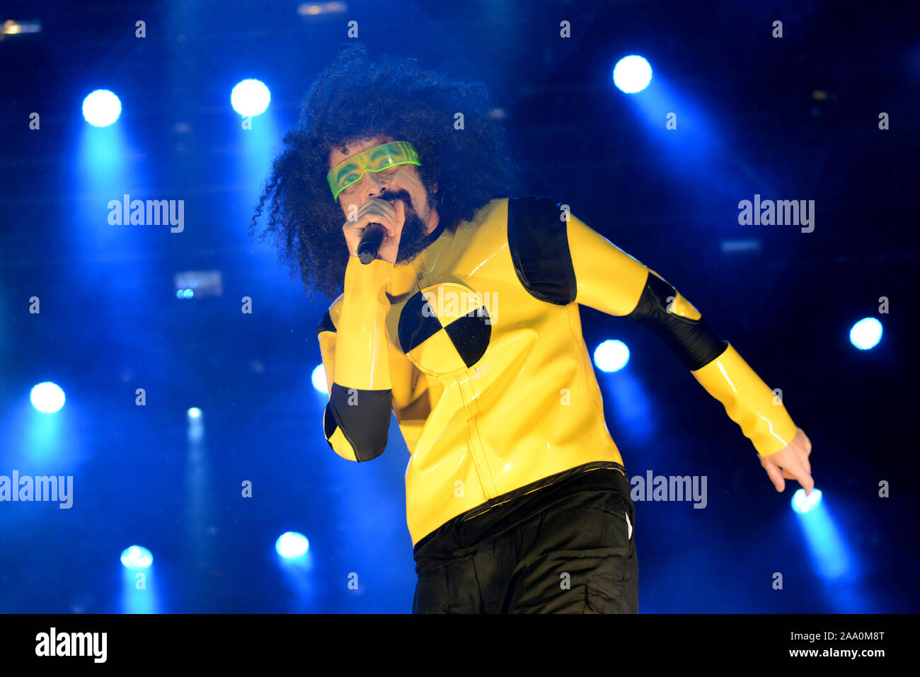 Caparezza on stage hi-res stock photography and images - Alamy