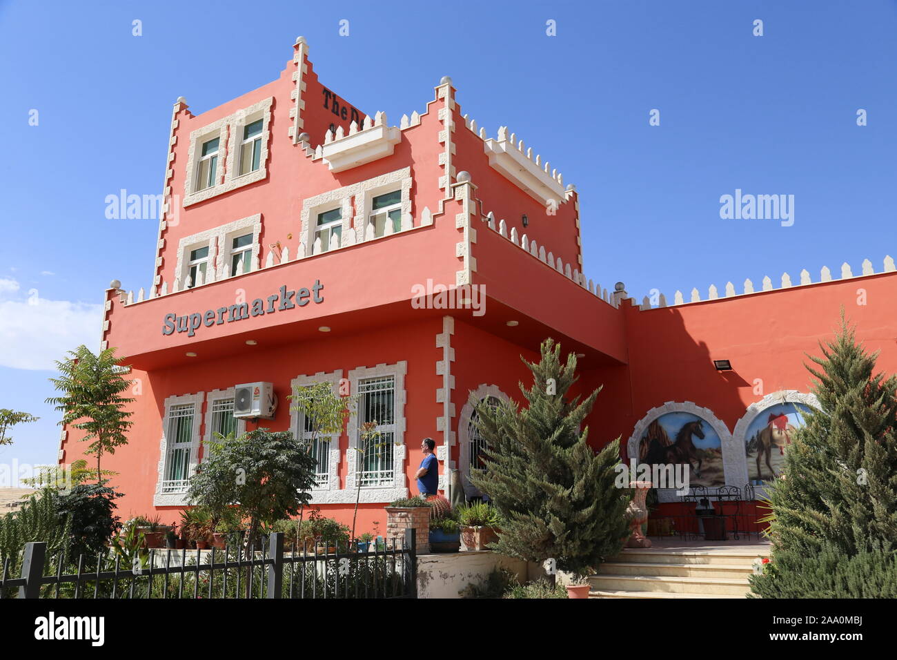 Desert Castle Bazaar, Dabet Hanut, Desert Highway, Aqaba Governorate ...