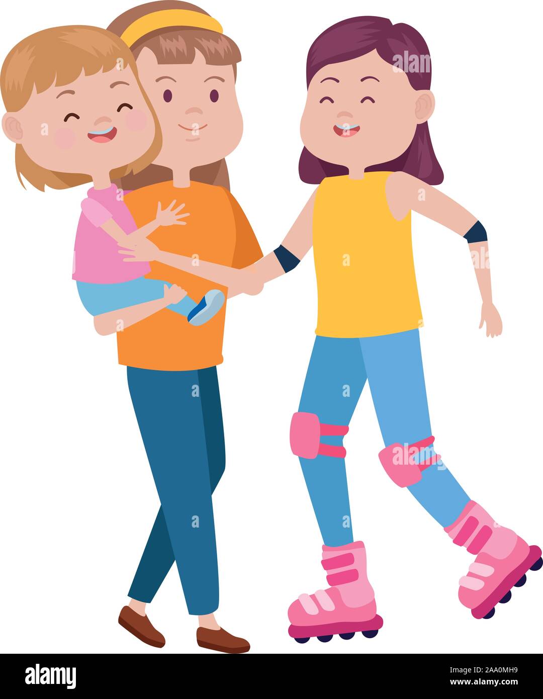 Beautiful mother daughter characters hi-res stock photography and ...