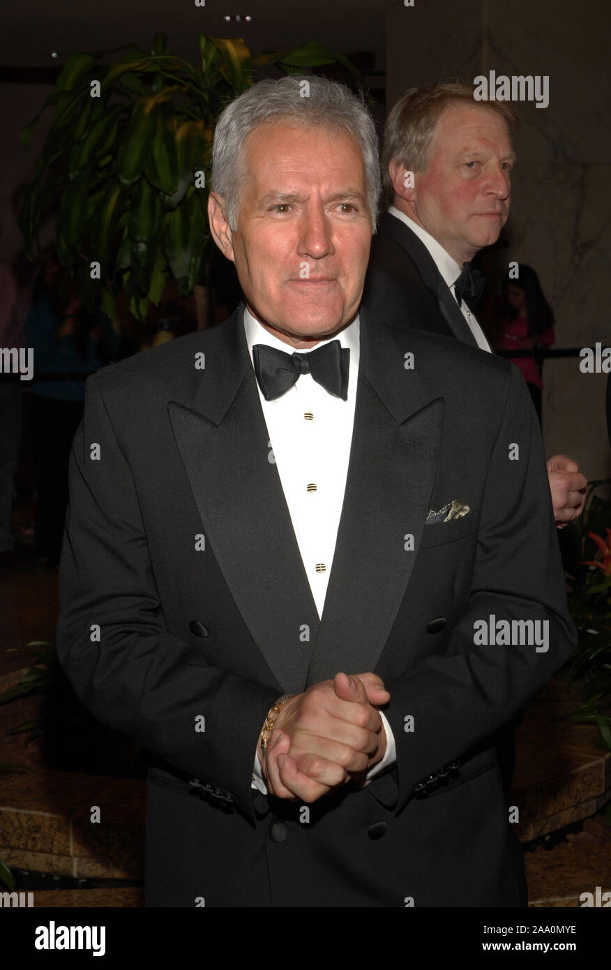 Washington DC. USA, April 29, 2006 Alex Trebek the host of the TV game ...
