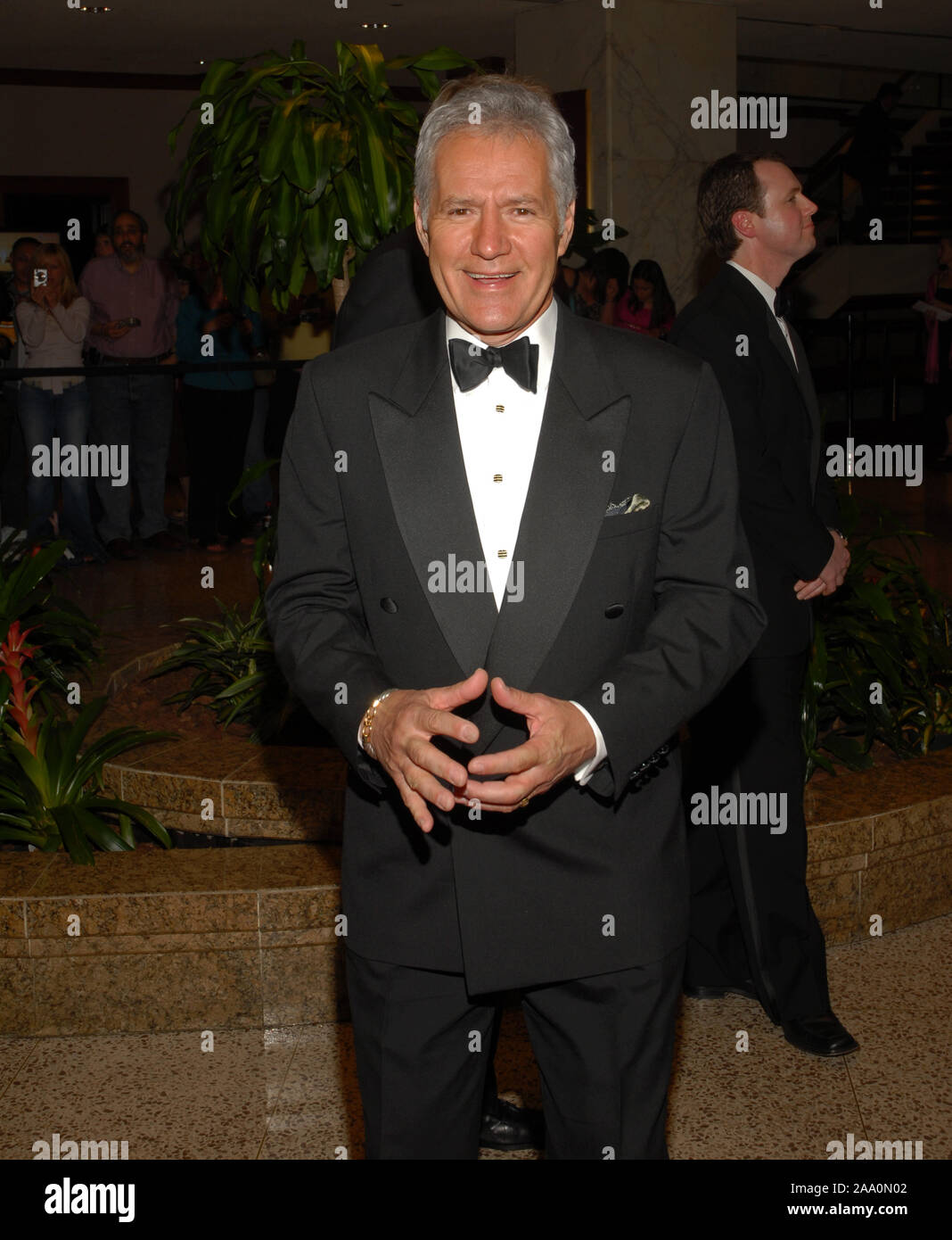 Washington DC. USA, April 29, 2006 Alex Trebek the host of the TV game ...