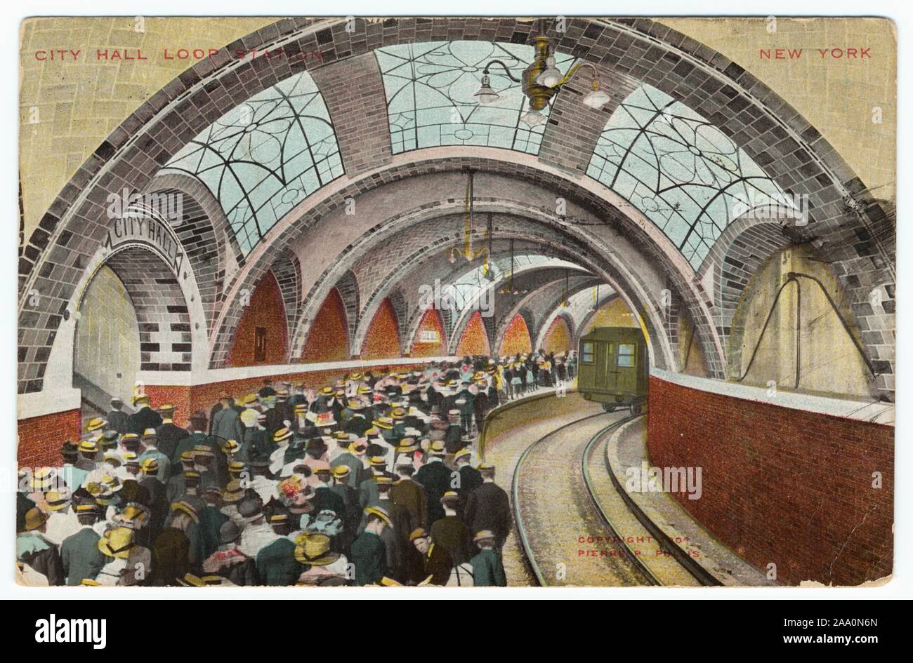 Subway new york 1900 hi-res stock photography and images - Alamy