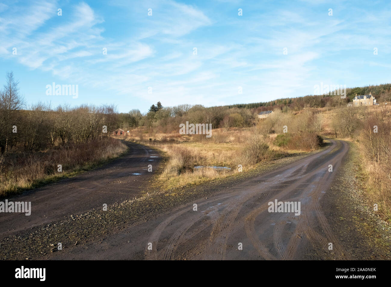 Riccarton Junction, former railway station and village on the Waverley ...