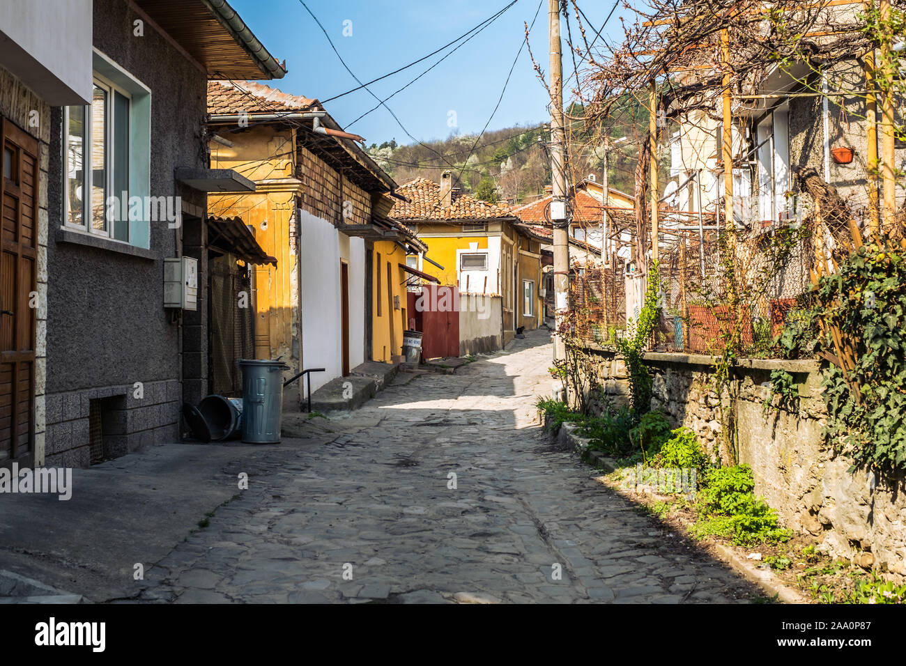 Veliko Tarnovo city, Bulgaria - March 24, 2017. Traditional Bulgarian ...