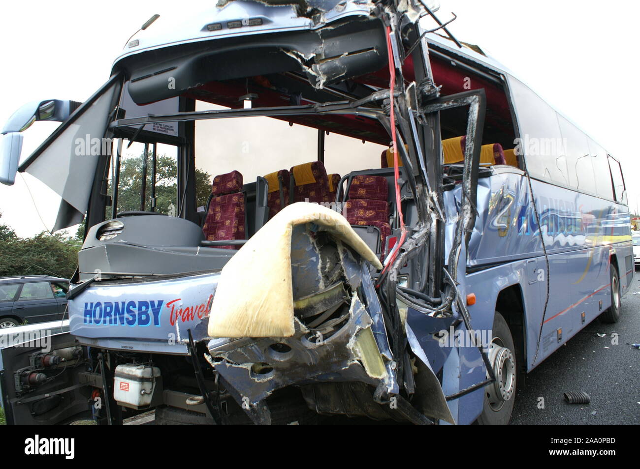 Bus Collision High Resolution Stock Photography and Images - Alamy