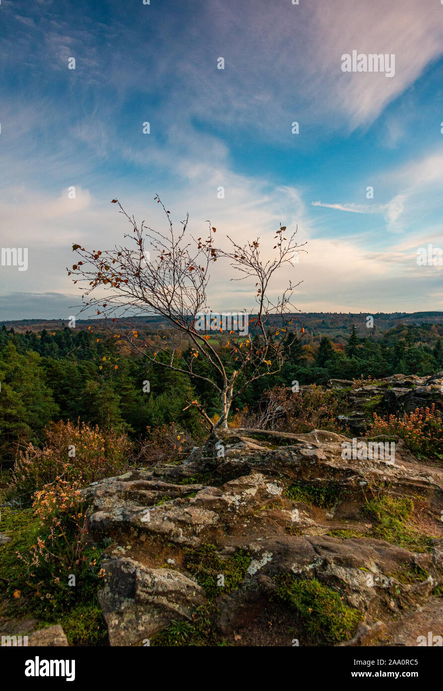 Devils Jumps Portrait Stock Photo - Alamy