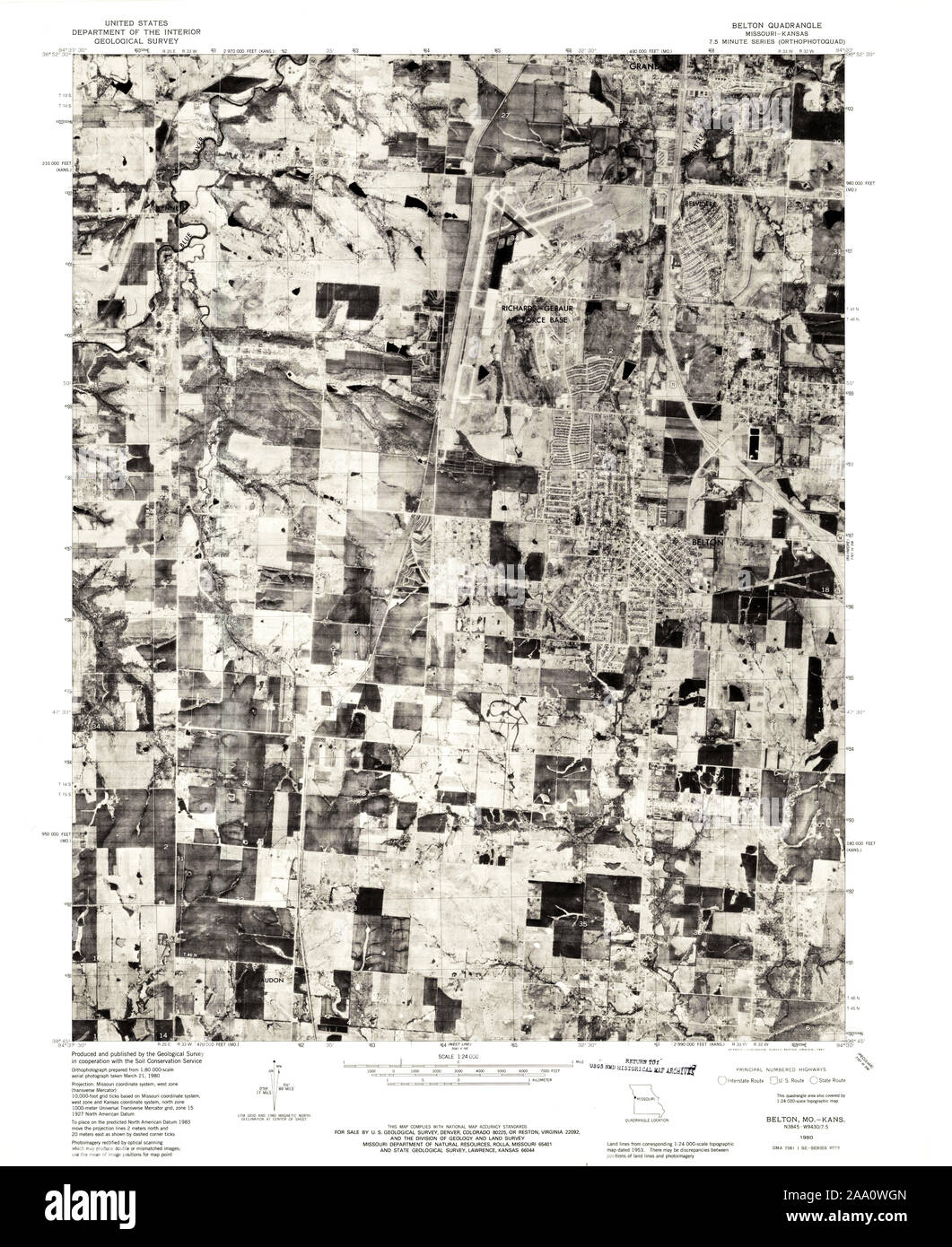 Belton map hi-res stock photography and images - Alamy