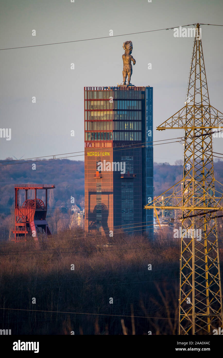 Nordsternpark, site of the former Nordstern colliery, Gelsenkirchen ...