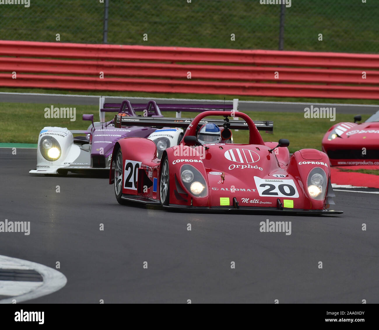Pierre Bruneau, Pilbeam MP91, Aston Martin Trophy for Masters Endurance ...