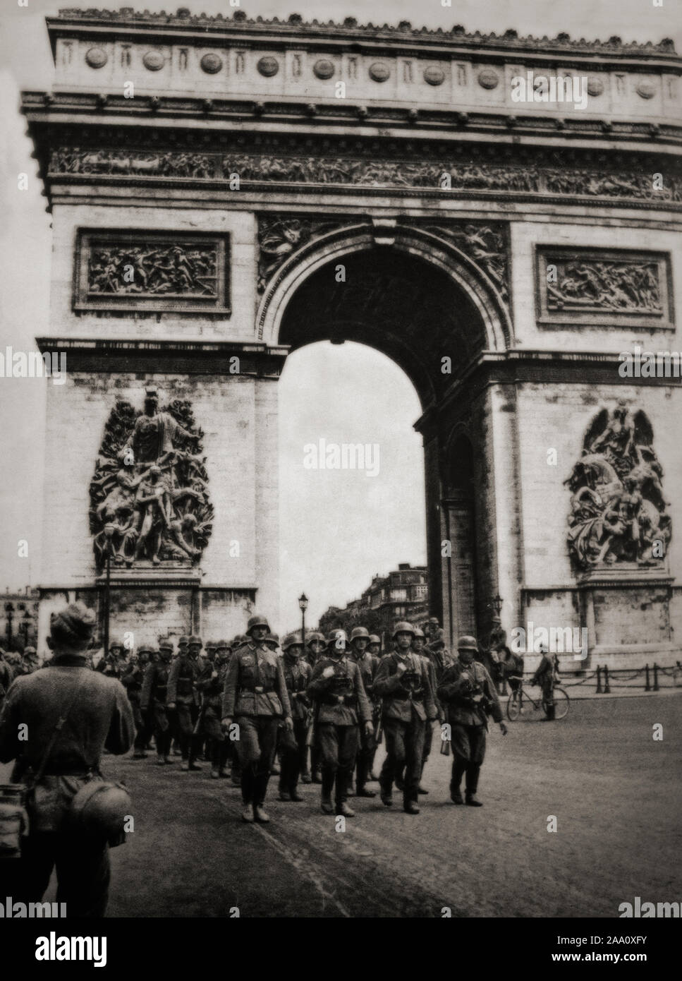 German occupation of paris hi-res stock photography and images - Alamy