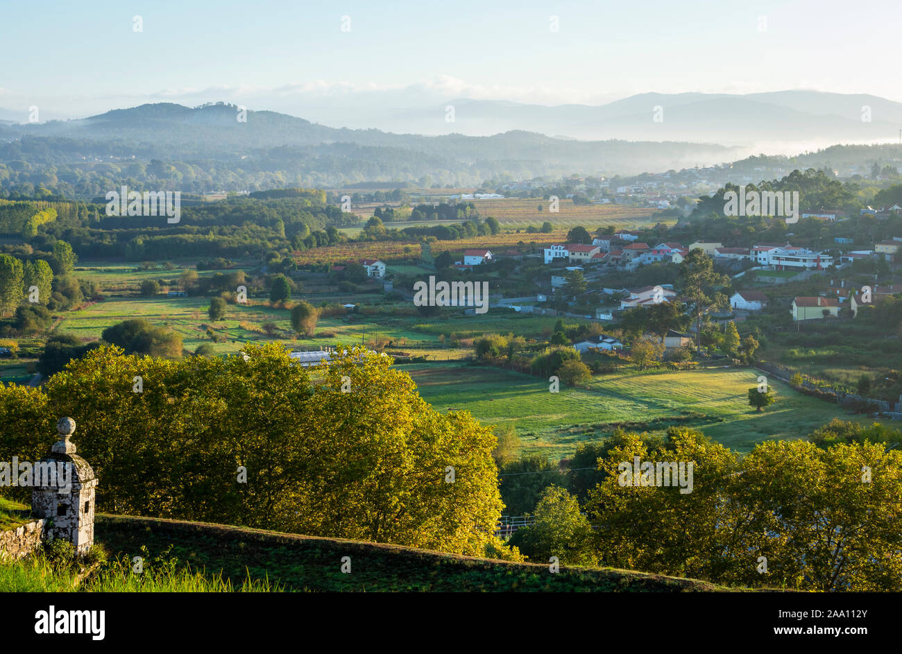 Foggy portuguese landscape hi-res stock photography and images - Alamy