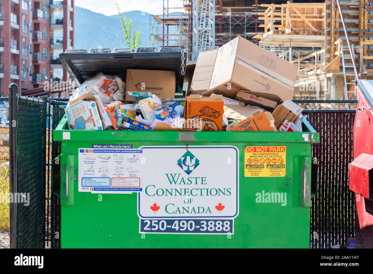 Recycling container filled plastic bottles hi-res stock photography and ...