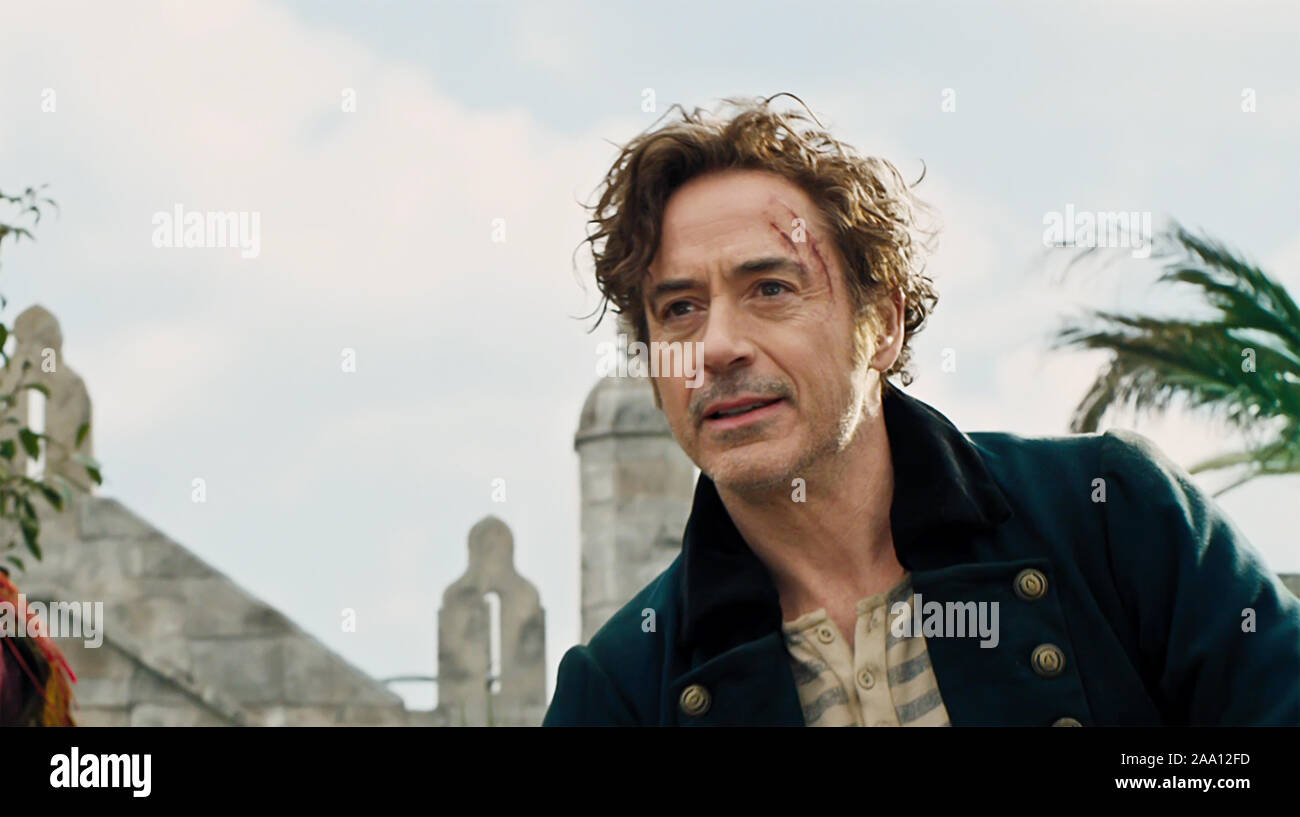 USA. Robert Downey Jr. in a scene from the ©Universal Pictures new movie: Dolittle (2020). Plot ...