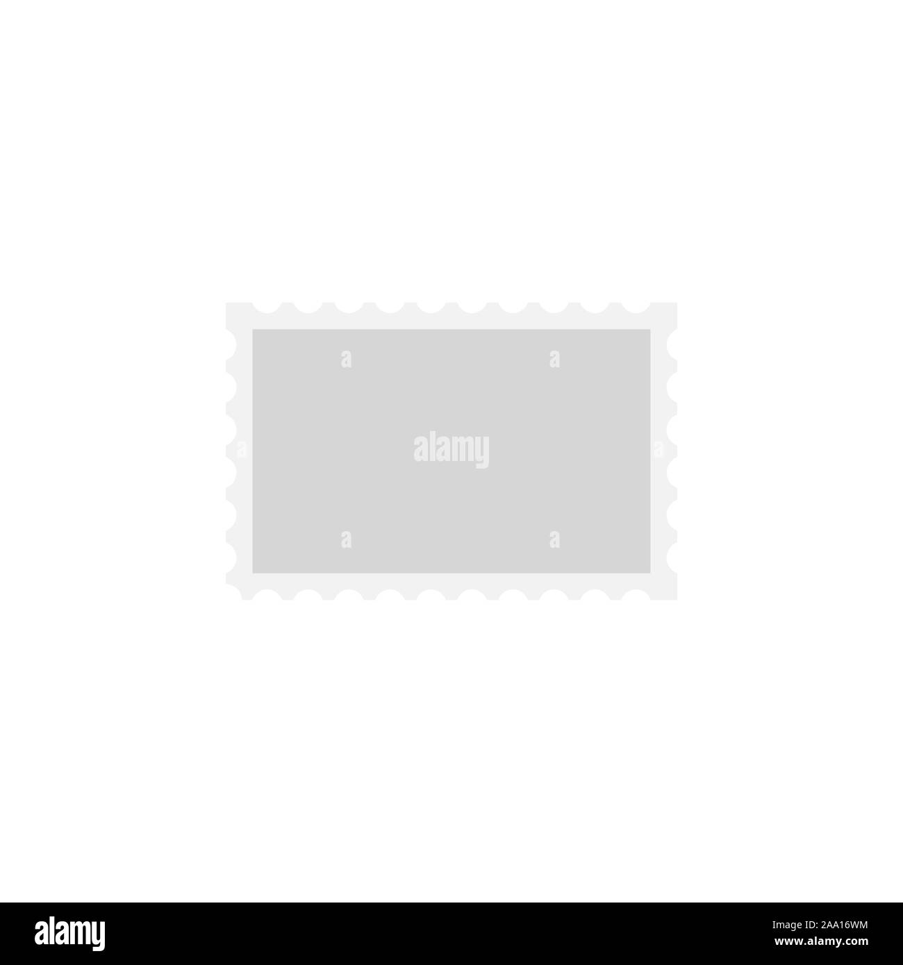 Travel card isolated design. Vintage postcard. Blank postage stamp ...