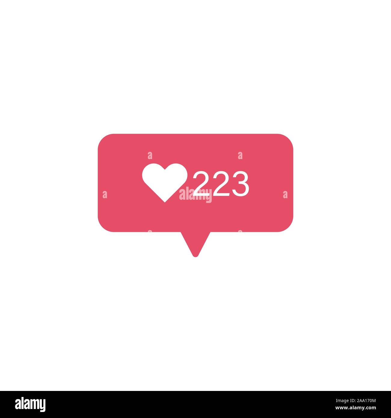 Likes vector vectors hi-res stock photography and images - Alamy