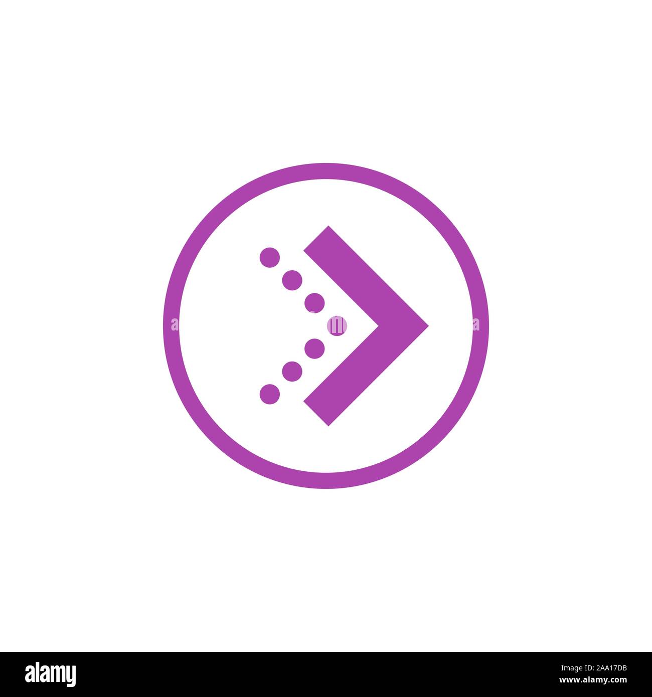 Modern flat colored arrow, great design for any purposes. Art vector ...
