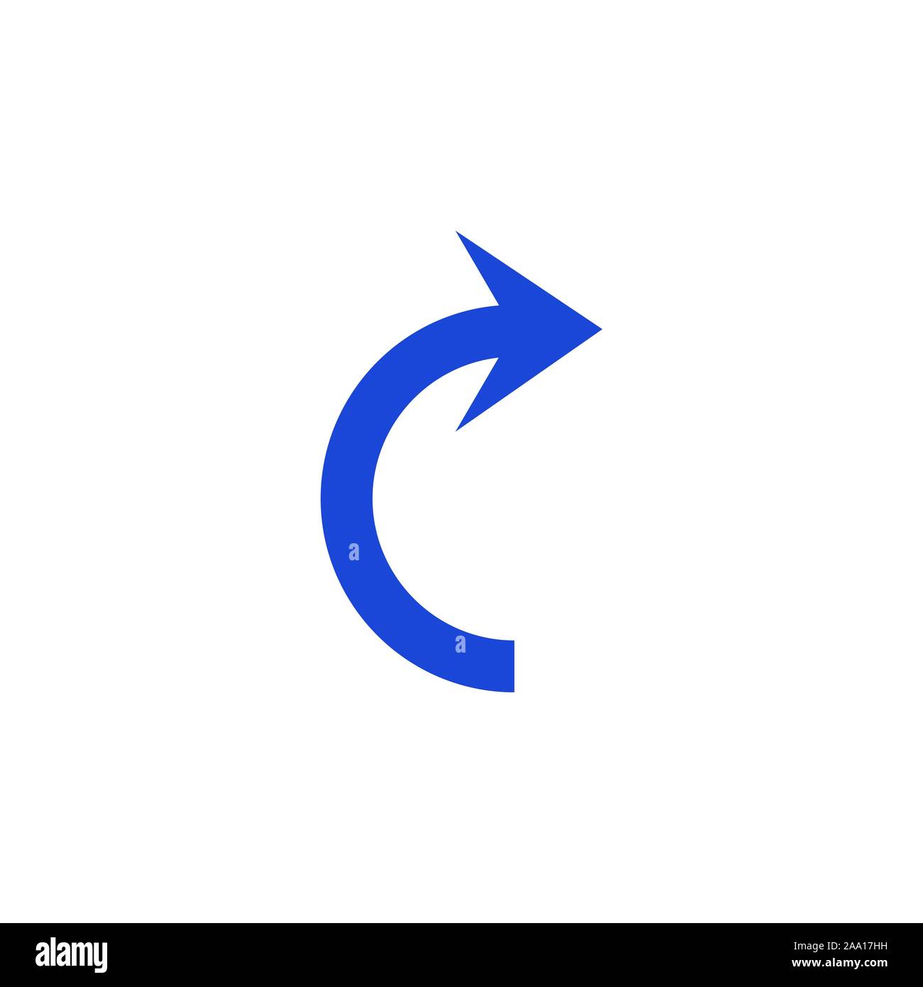Modern flat colored arrow, great design for any purposes. Art vector ...