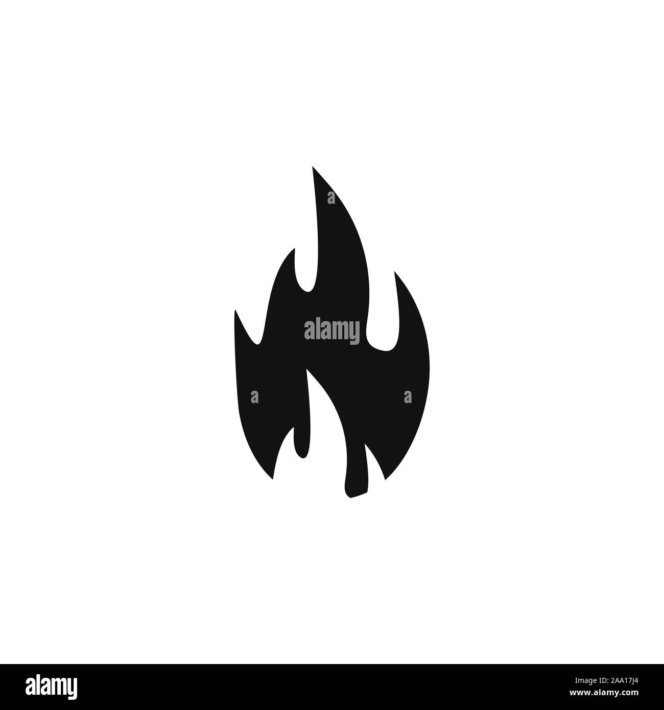 Burning wildfire night fire Black and White Stock Photos & Images - Alamy