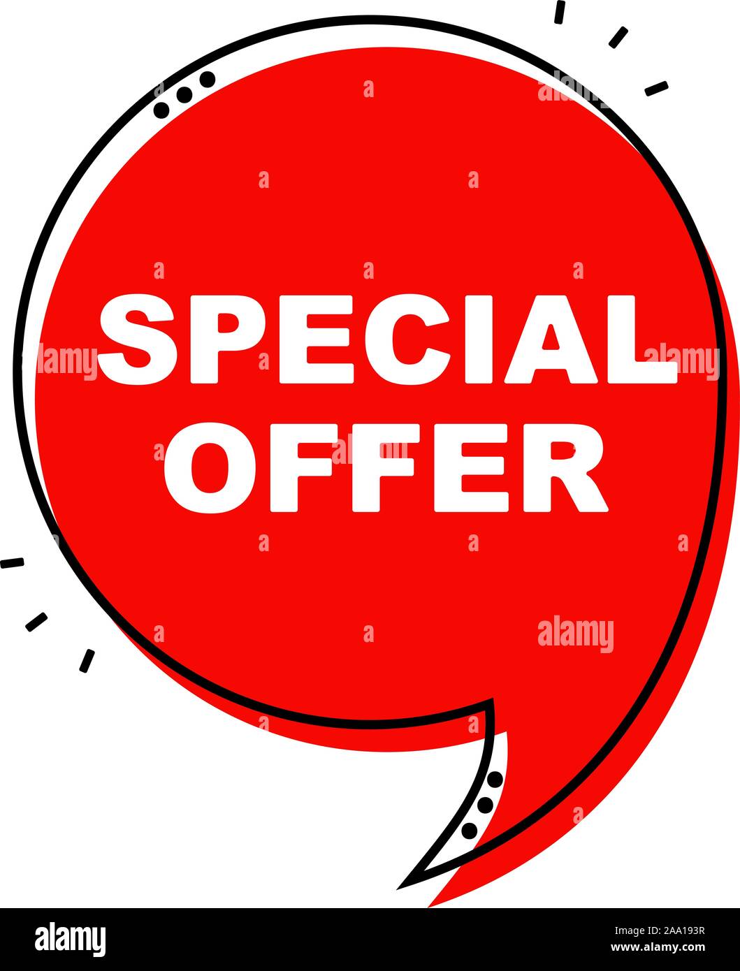 Special offer tag. Promo banner design template. Price tag label ...