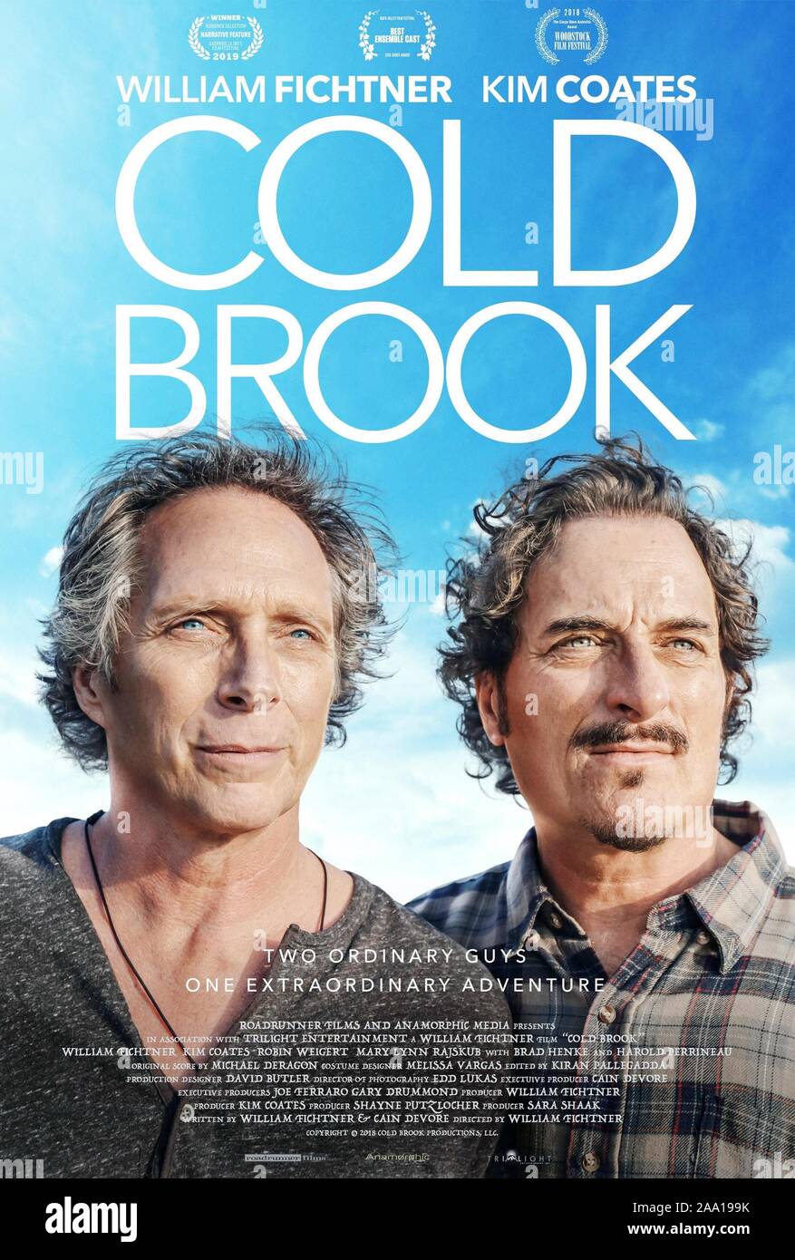 COLD BROOK, poster, from left: William Fichtner, Kim Coates, 2019 ...