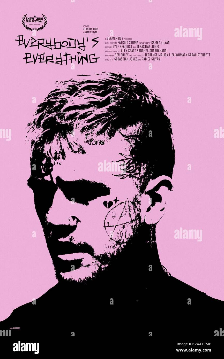 EVERYBODY S EVERYTHING, poster, Lil Peep, 2019. © Gunpowder & Sky ...