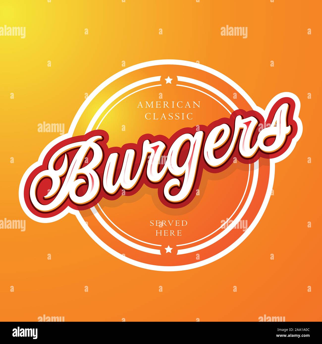 Beef burgers food label hi-res stock photography and images - Alamy