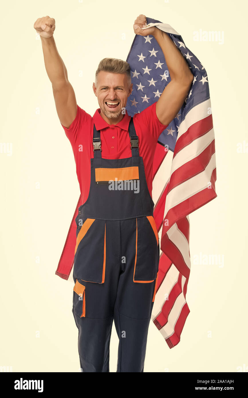 American flag paint job hi-res stock photography and images - Alamy