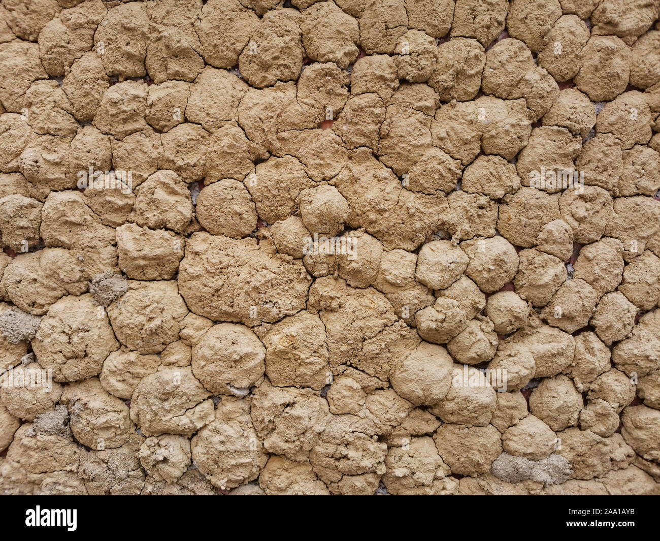 rough wall made of mud Stock Photo - Alamy