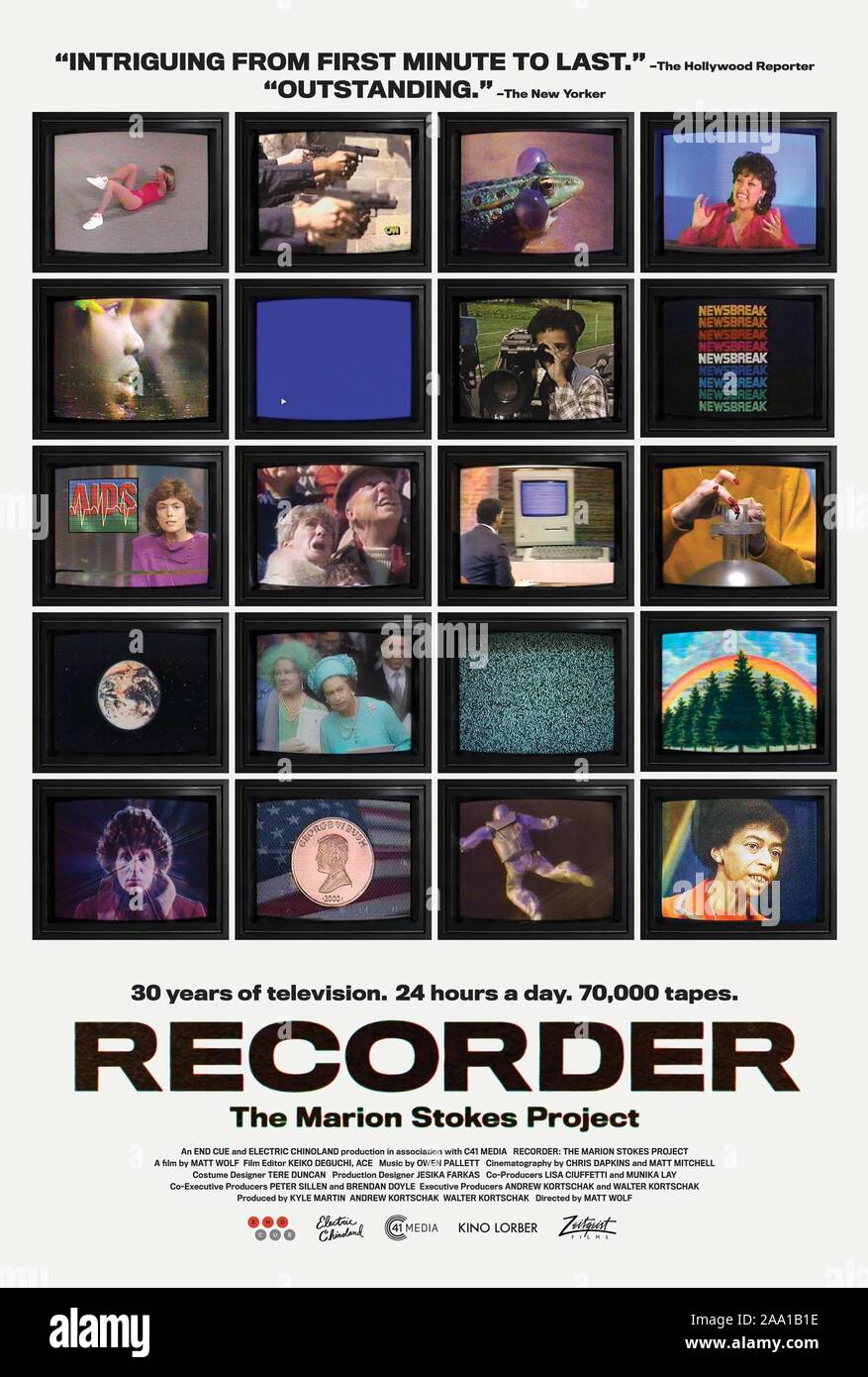 RECORDER: THE MARION STOKES PROJECT, US poster, a sampling of the TV ...