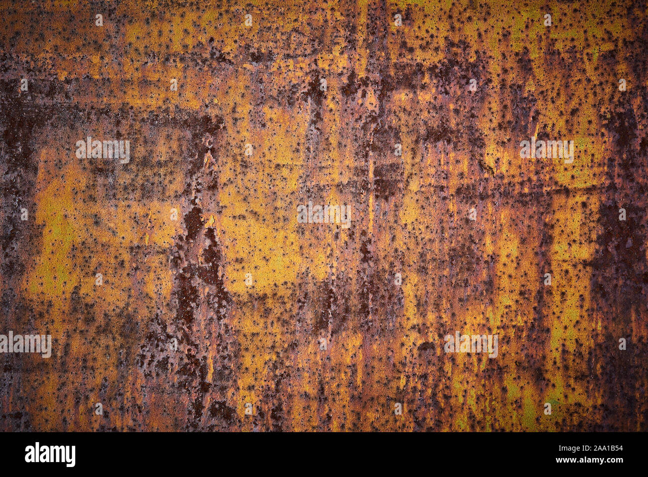 Texture of rusty metal from an abandoned factory. Russia Moscow Stock ...