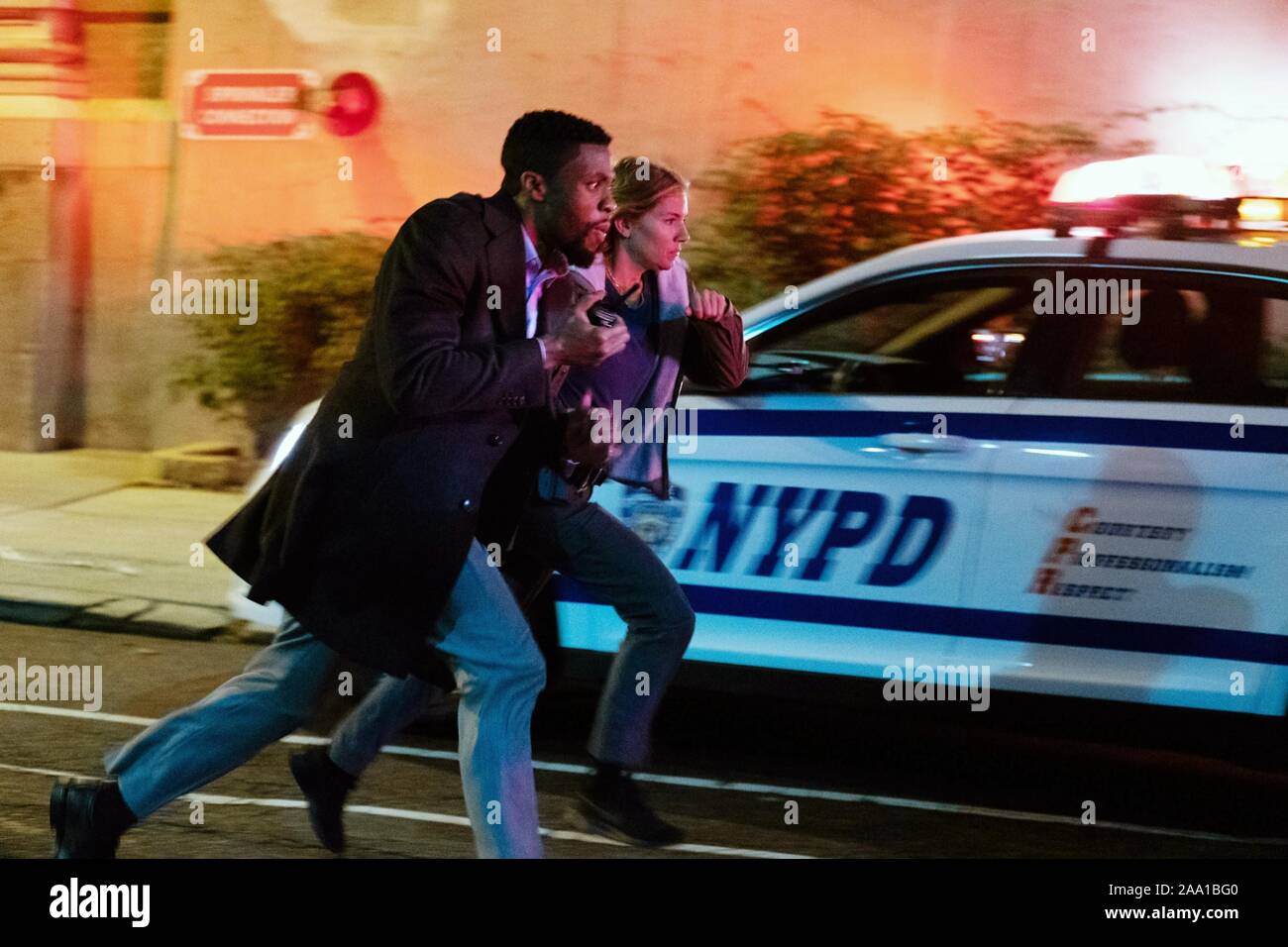 21 BRIDGES, (aka TWENTY ONE BRIDGES), from left: Chadwick Boseman ...