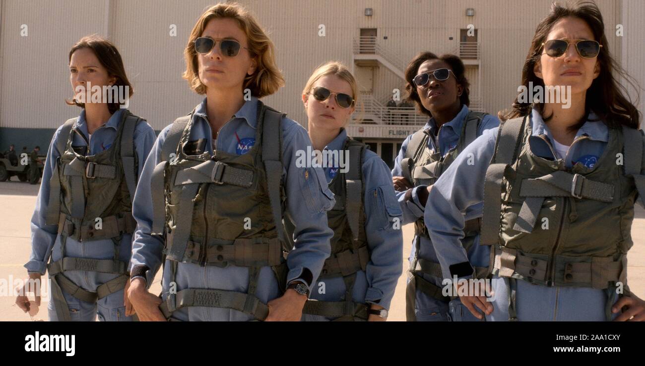 FOR ALL MANKIND, from left: Jodi Balfour, Sonya Walger, Sarah Jones ...