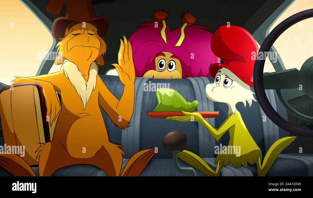 GREEN EGGS AND HAM, EB from left: Guy-I-Am (voice: Michael Douglas ...