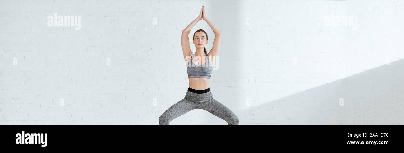 Goddess pose yoga hi-res stock photography and images - Alamy