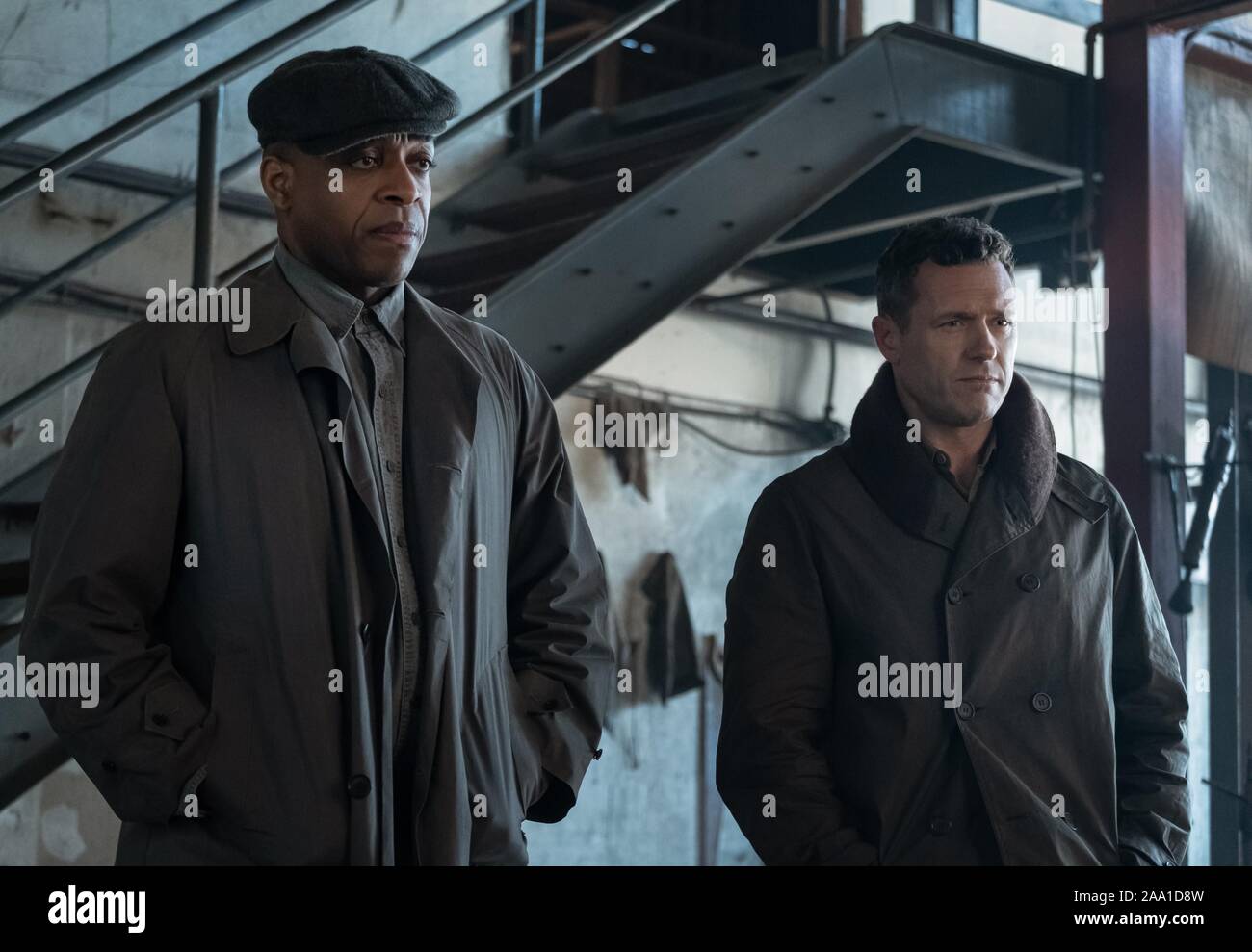 THE MAN IN THE HIGH CASTLE, from left: Rick Worthy, Jason O;Mara ...