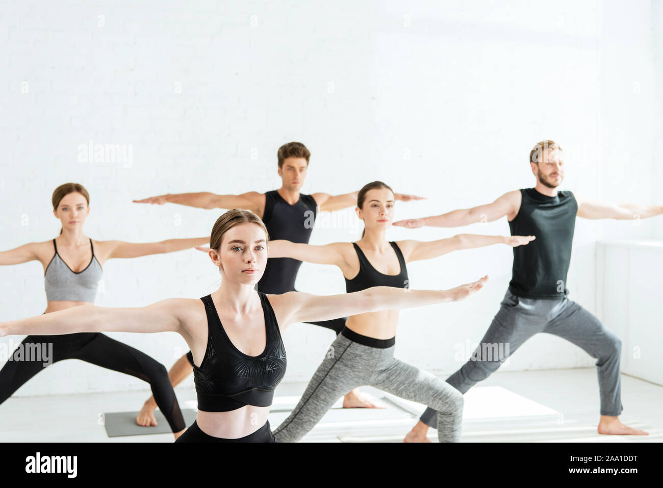 Virabhadrasana ii hi-res stock photography and images - Alamy