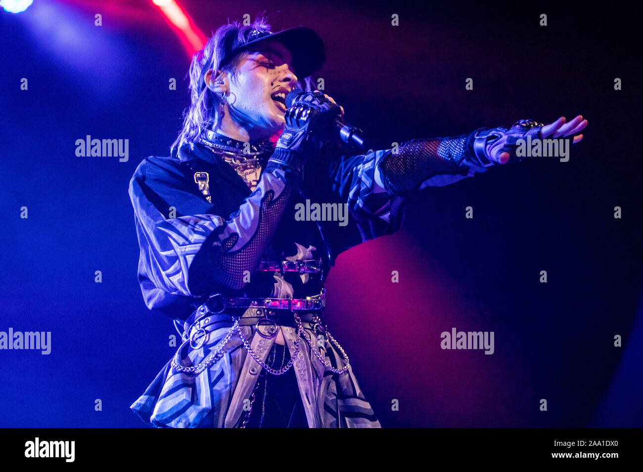 Milan Italy. 18 November 2019. The american singer/songwriter DORIAN ...