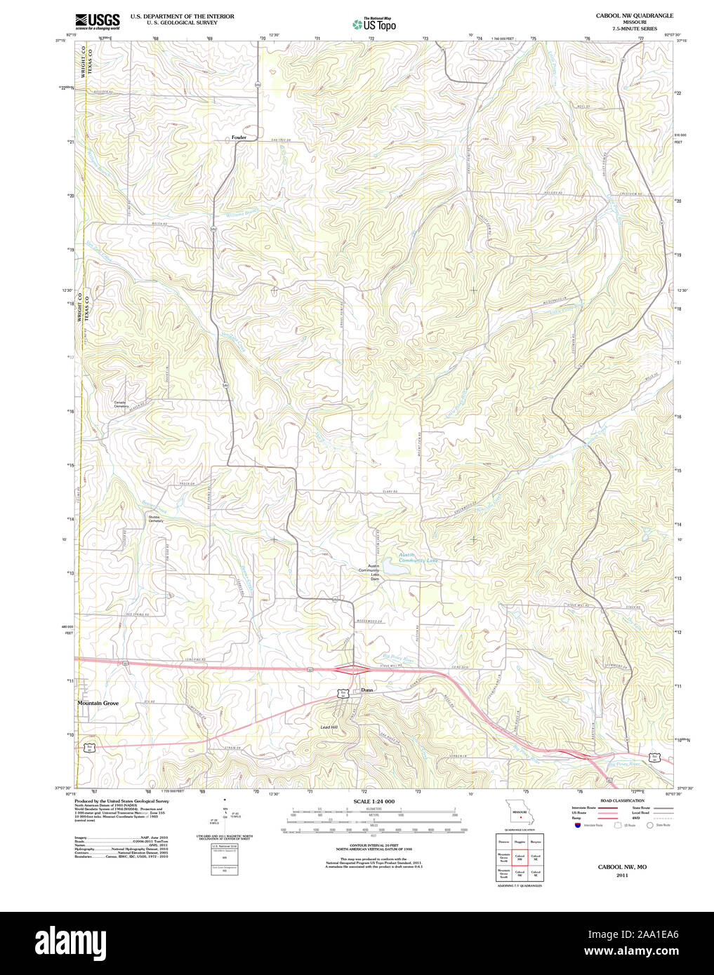 Map of cabool High Resolution Stock Photography and Images - Alamy