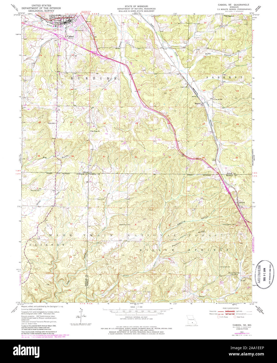 Map of cabool High Resolution Stock Photography and Images - Alamy
