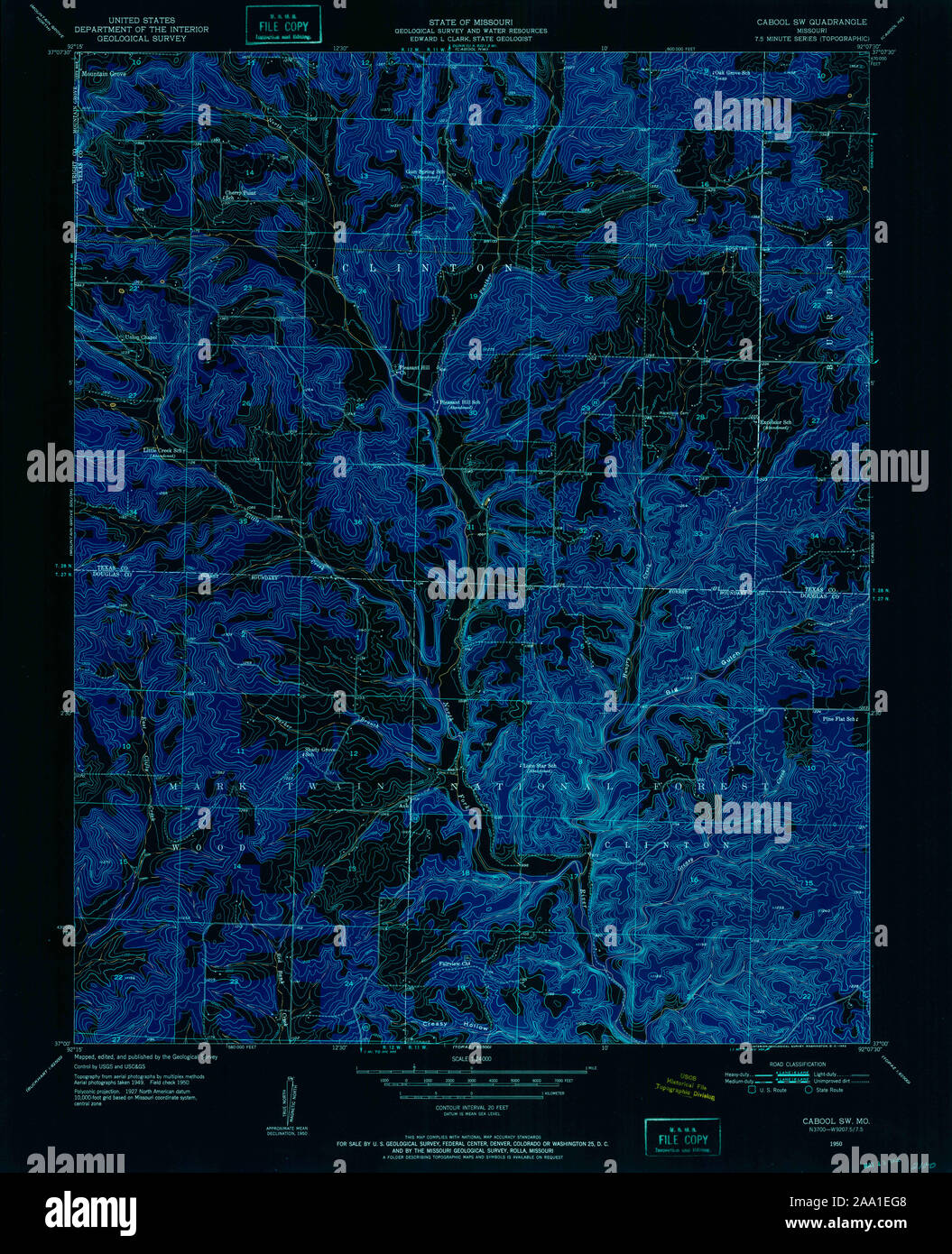 Map of cabool High Resolution Stock Photography and Images - Alamy