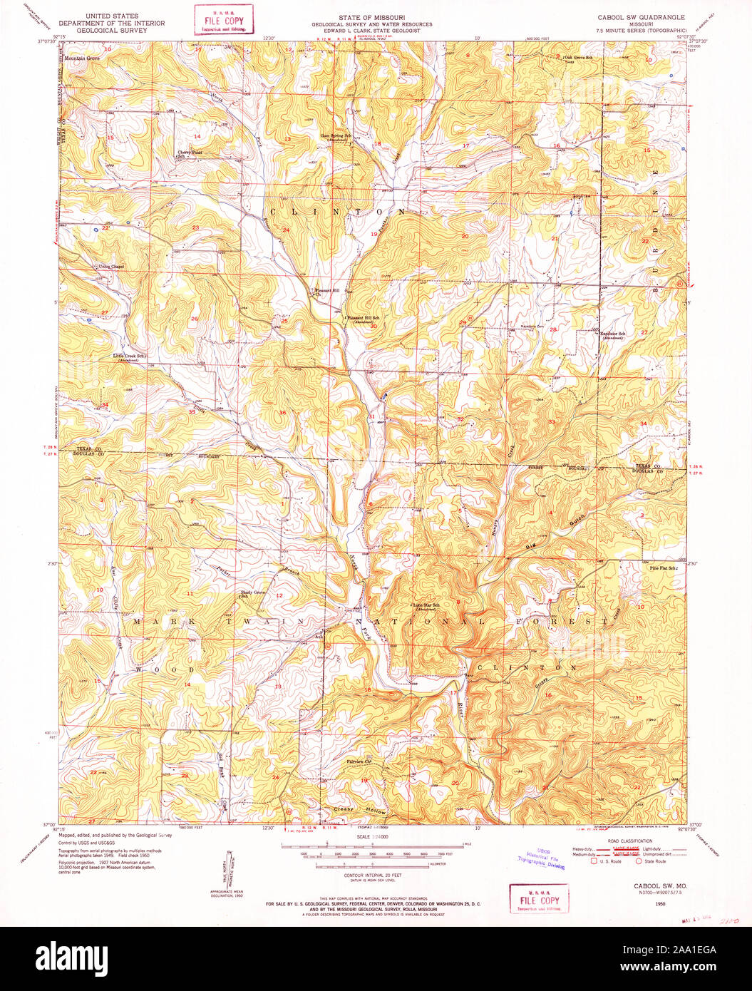 Map of cabool High Resolution Stock Photography and Images - Alamy
