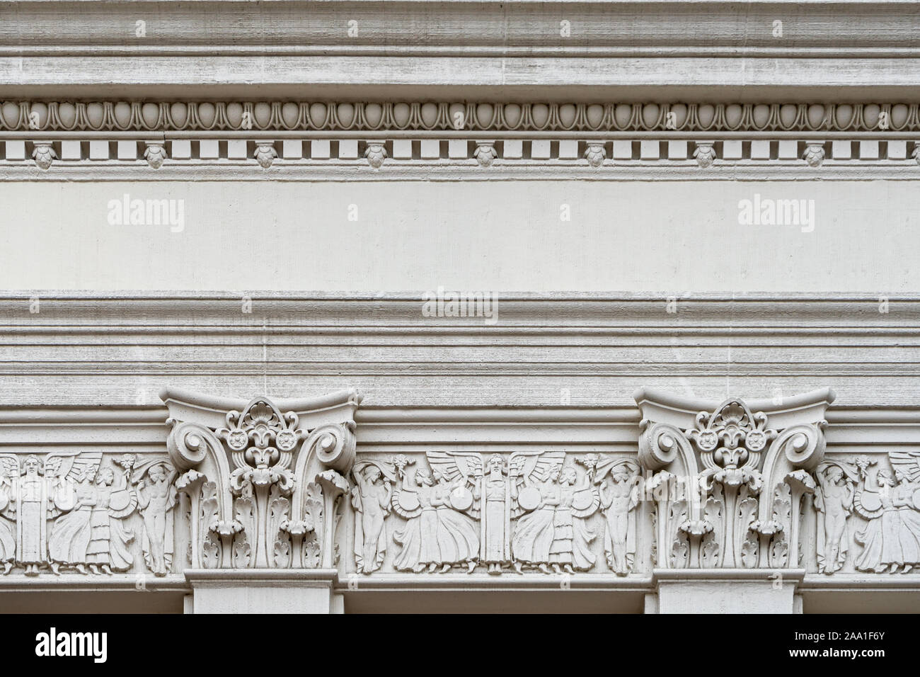 Orange, CA / USA – November 14, 2019: A close-up view of the roman ...