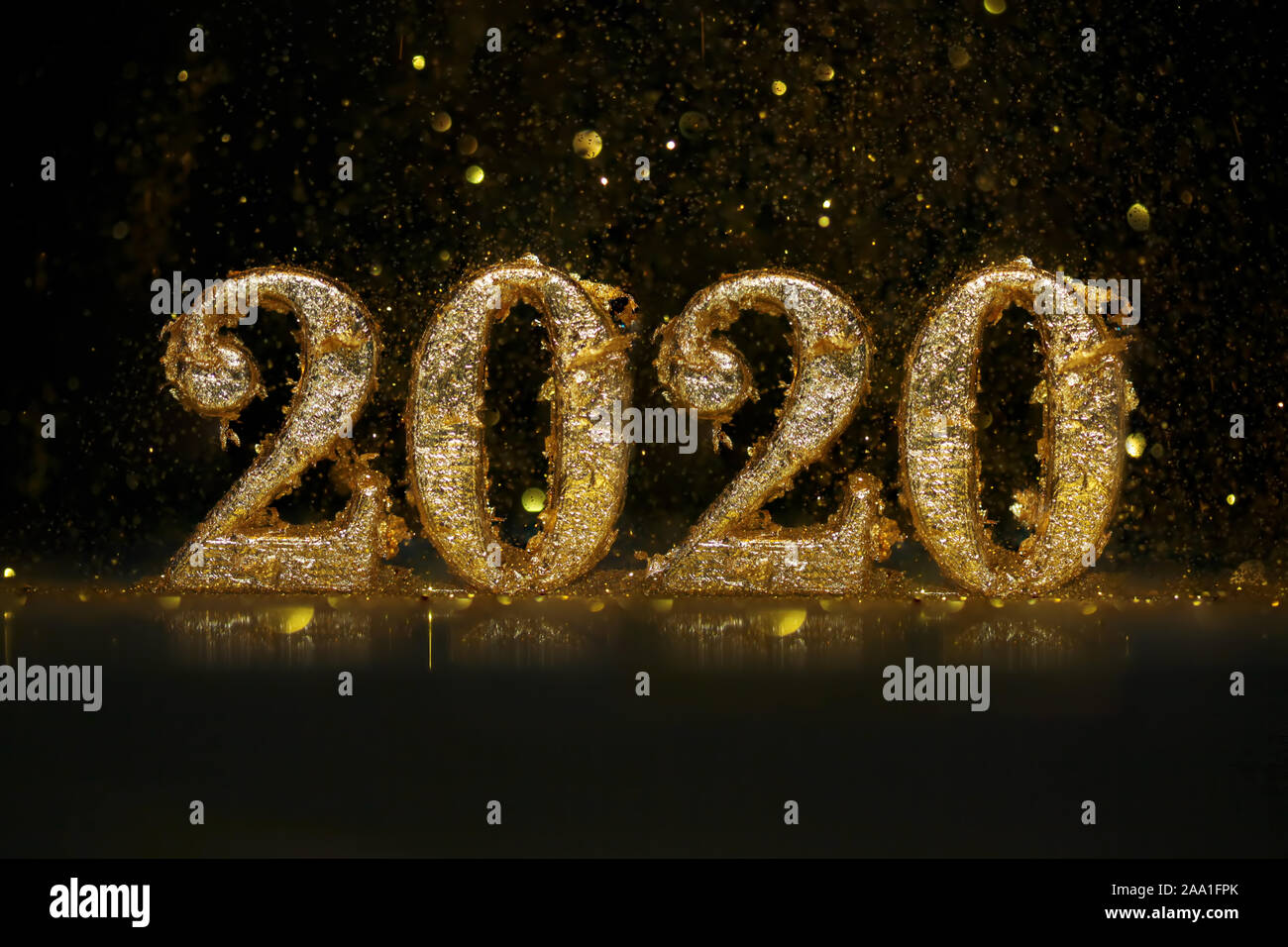 New years 2020 numbers hi-res stock photography and images - Alamy