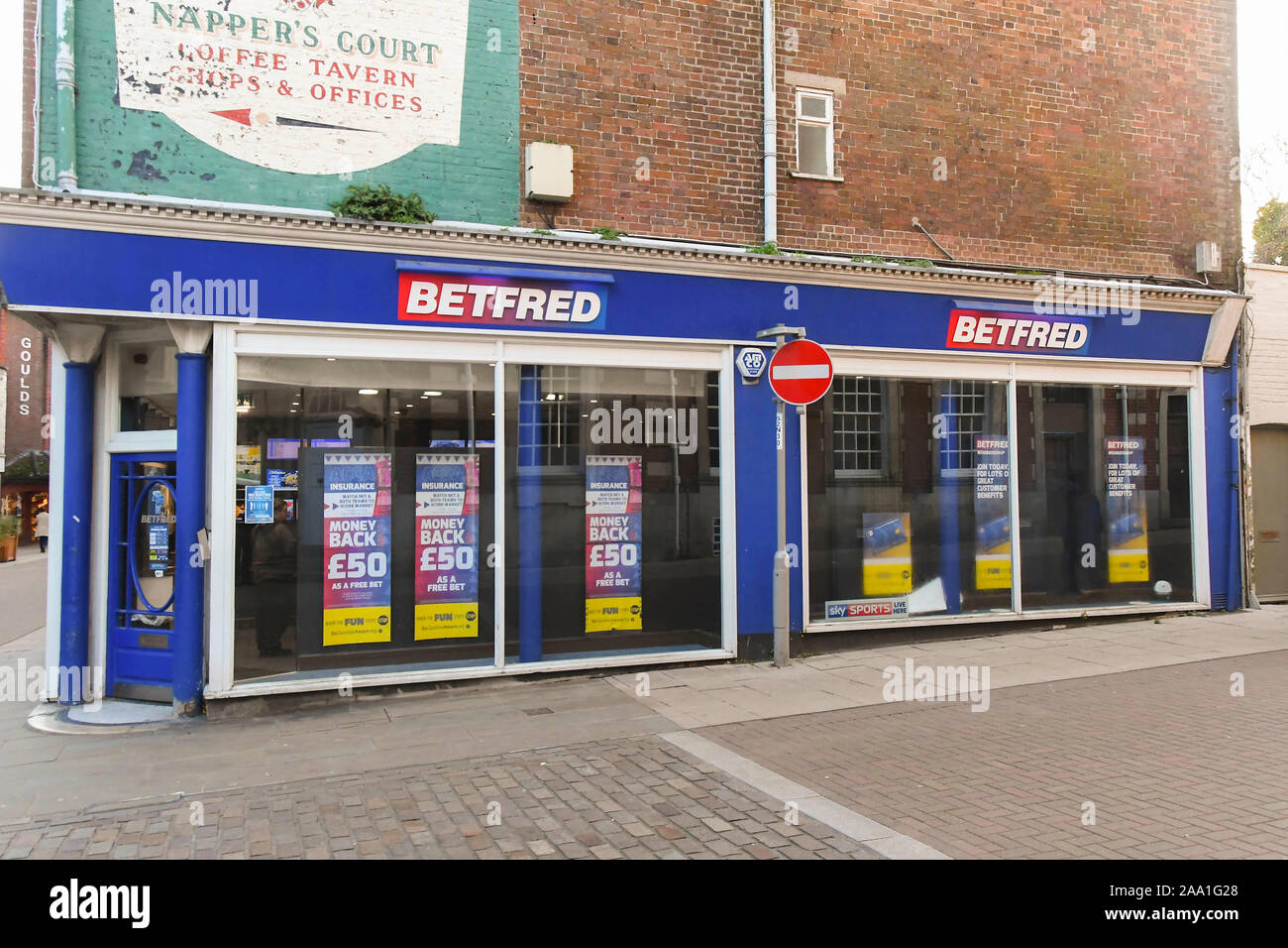Betfred shop hi-res stock photography and images - Alamy