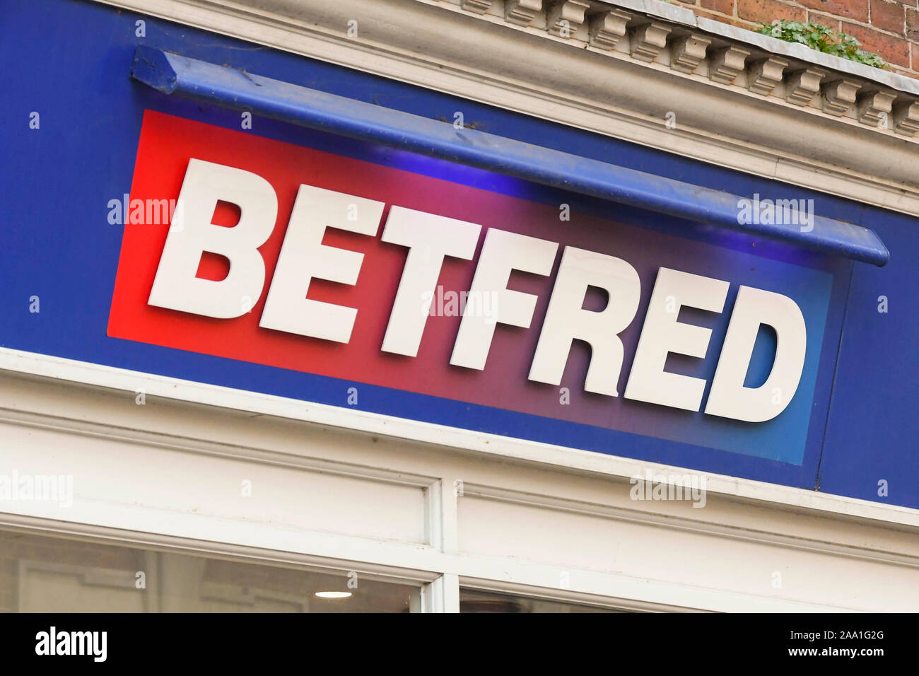 Betfred betting logo hi-res stock photography and images - Alamy
