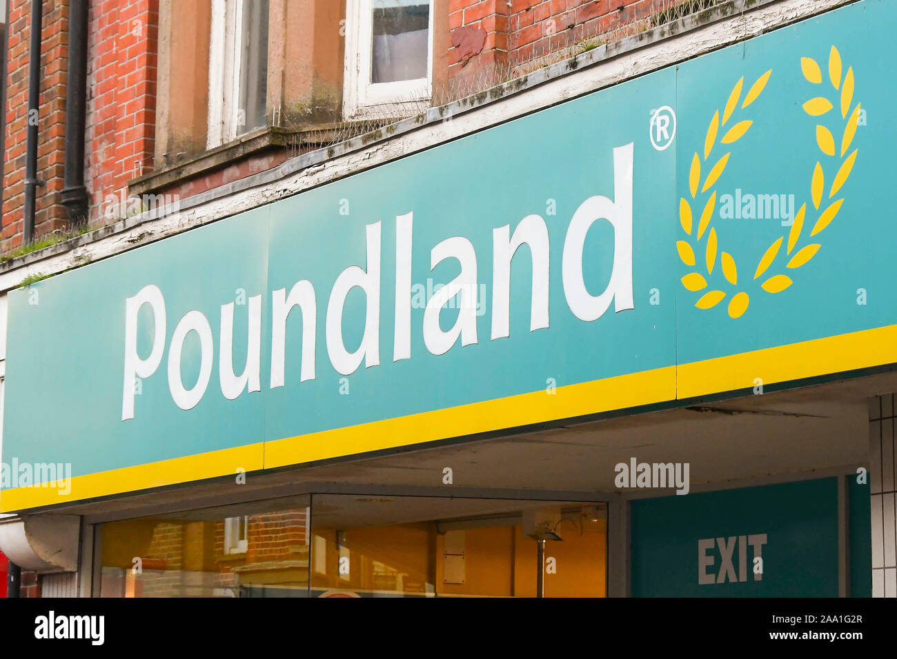 Poundland retail shop hi-res stock photography and images - Alamy