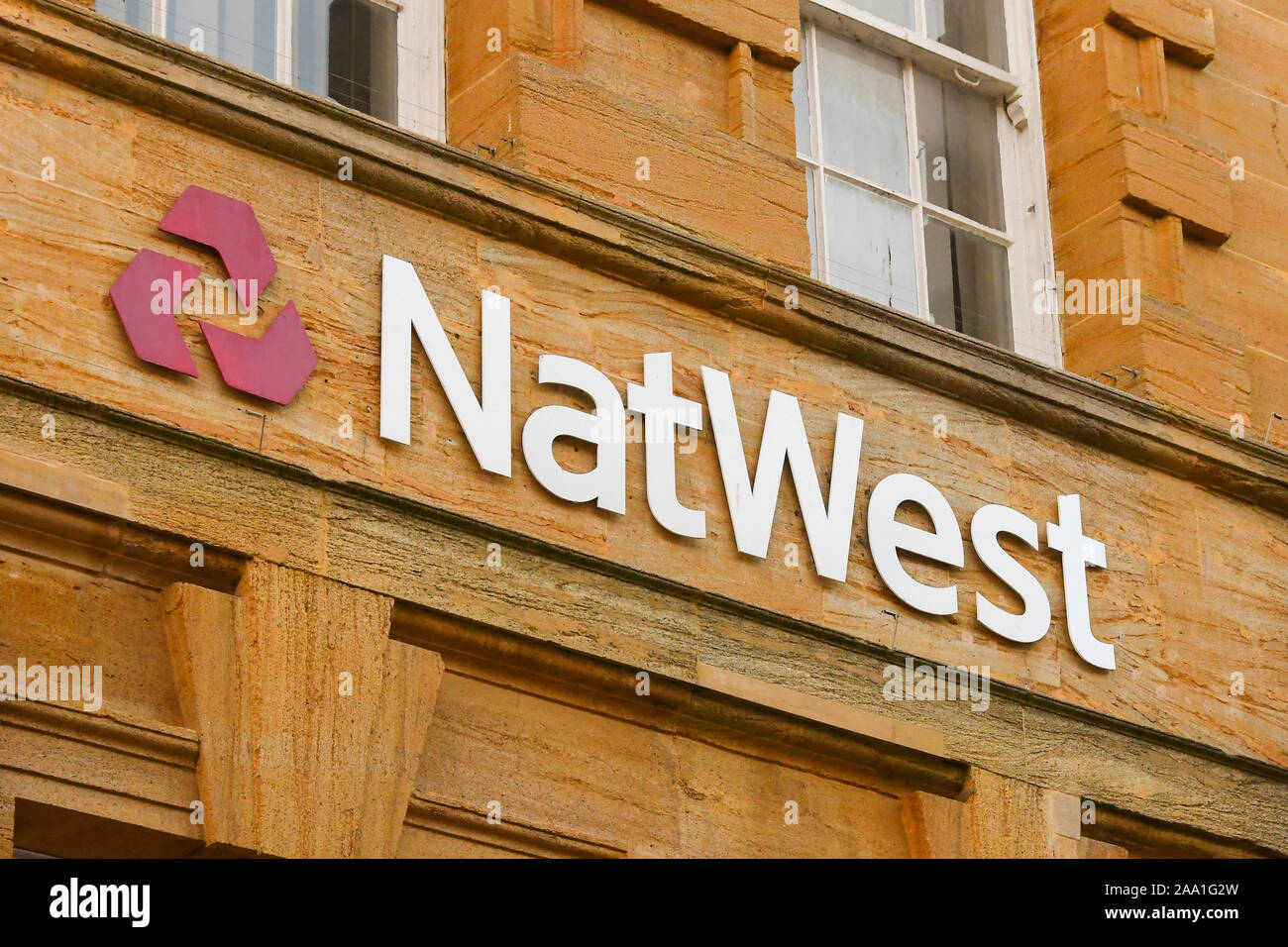 Natwest bank retail bank sign hi-res stock photography and images - Alamy